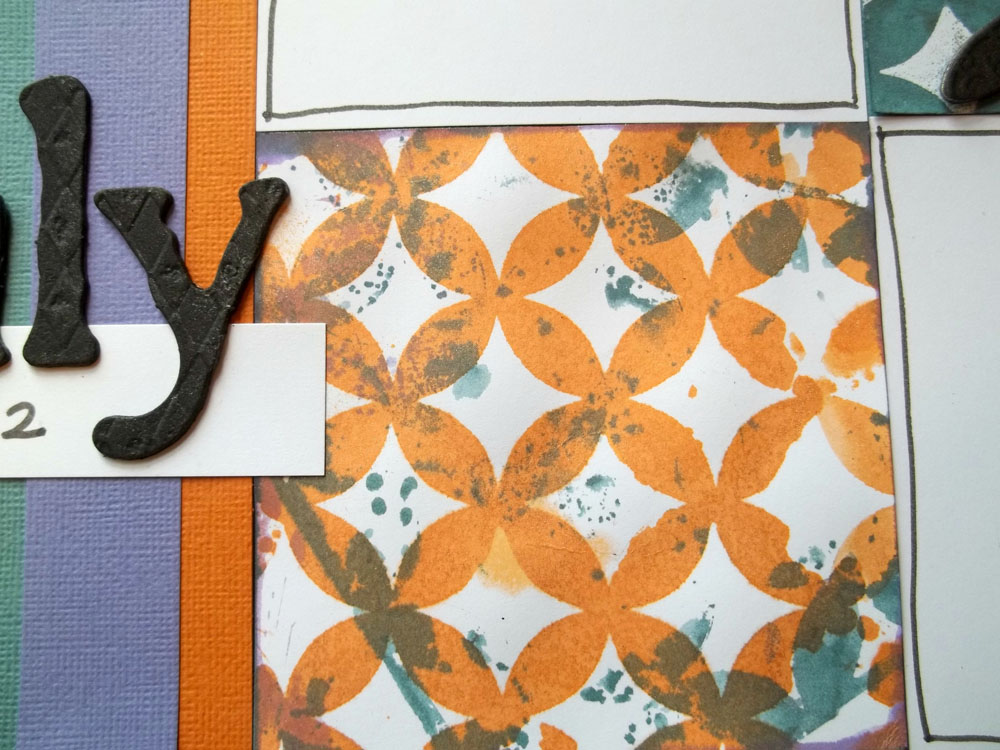 Creations Galore Blog: How To Add Spray Mist Patterns To Your Scrapbook ...