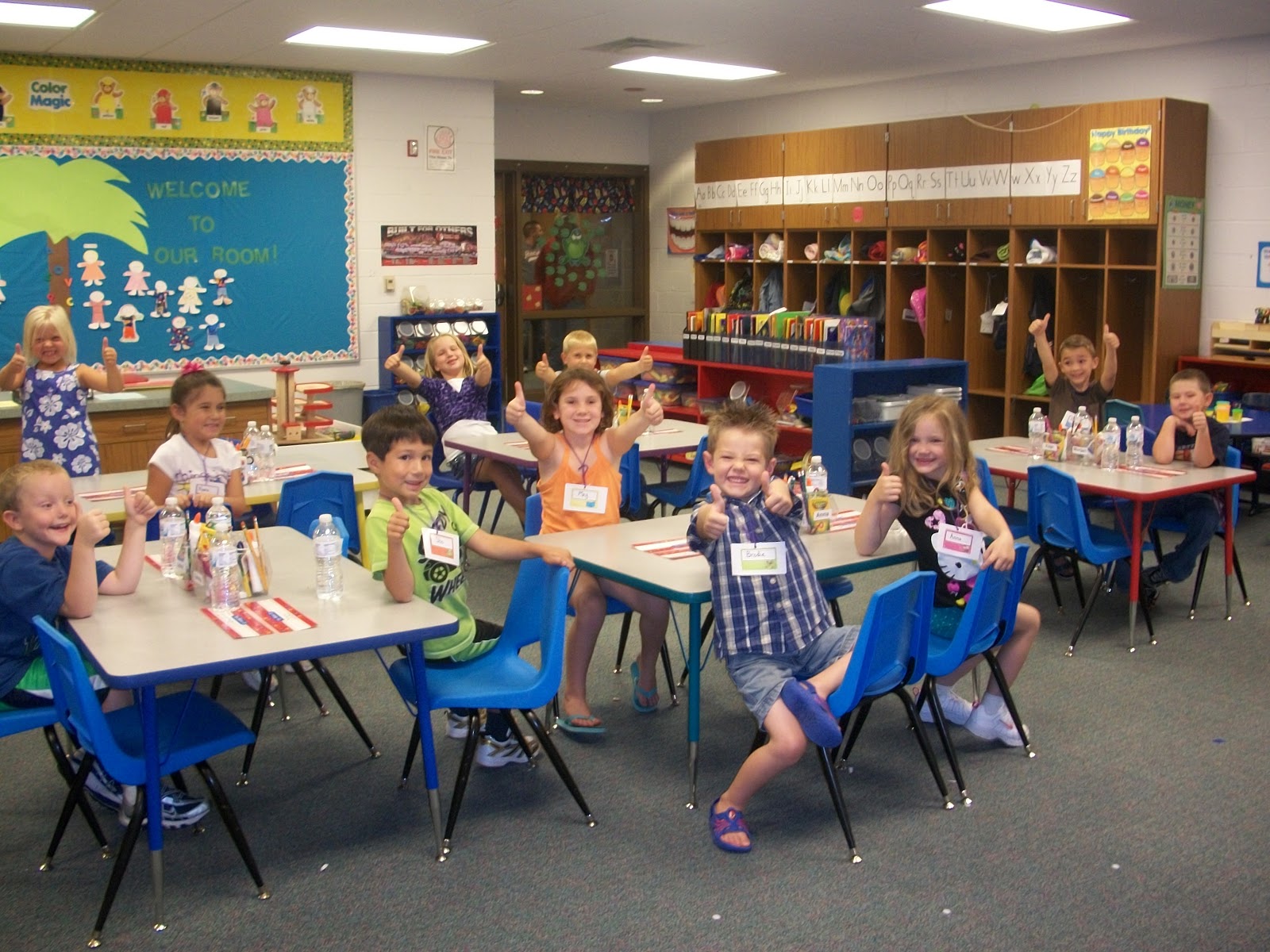 Mrs. Friederich's Kindergarten: First Day of Kindergarten Continued!!