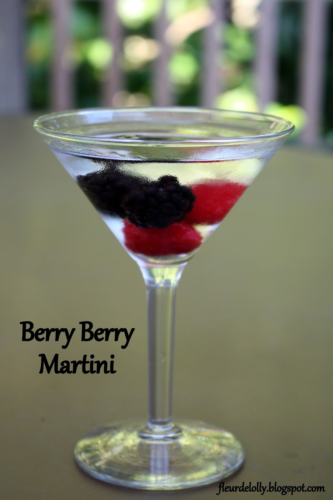 Fleur de Lolly: Berry Berry Martini