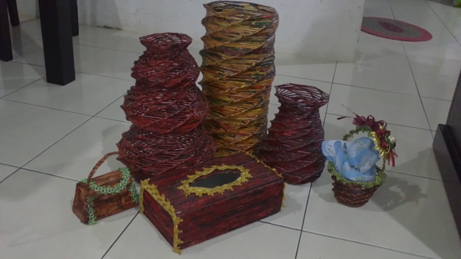 Orang Sarawak Kraf Tangan Dari Kertas Kreatif
