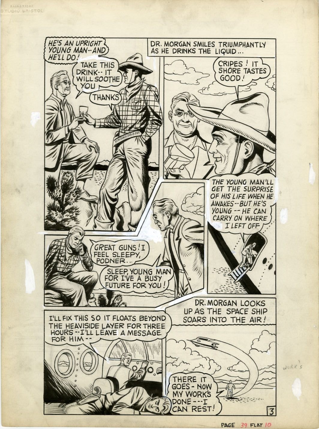 Pappy's Golden Age Comics Blogzine: Number 1346: Al Avison’s Red Blazer