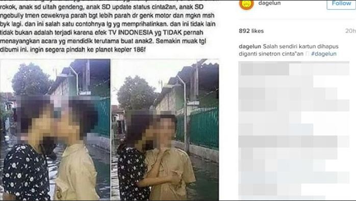 Foto-Foto Mirisnya Anak SD Zaman Sekarang sudah Berani Pacaran