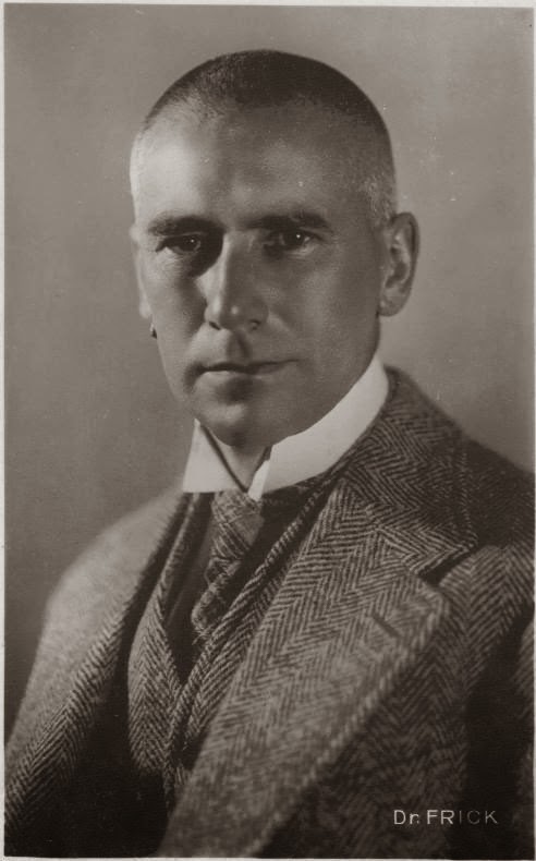 No solo batallas SGM: Wilhelm Frick