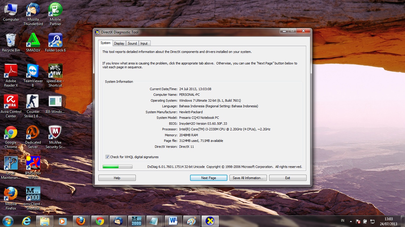 Qalza TutoriaL: Cara Mengetahui spec komputer kita