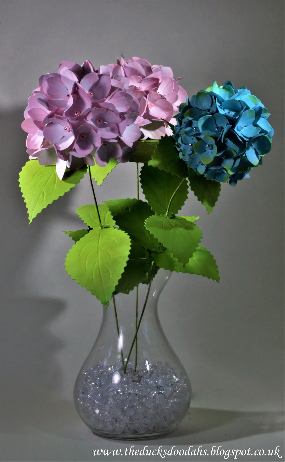 The Ducks Doodahs ......(Tales from a happy crafter): Hydrangeas