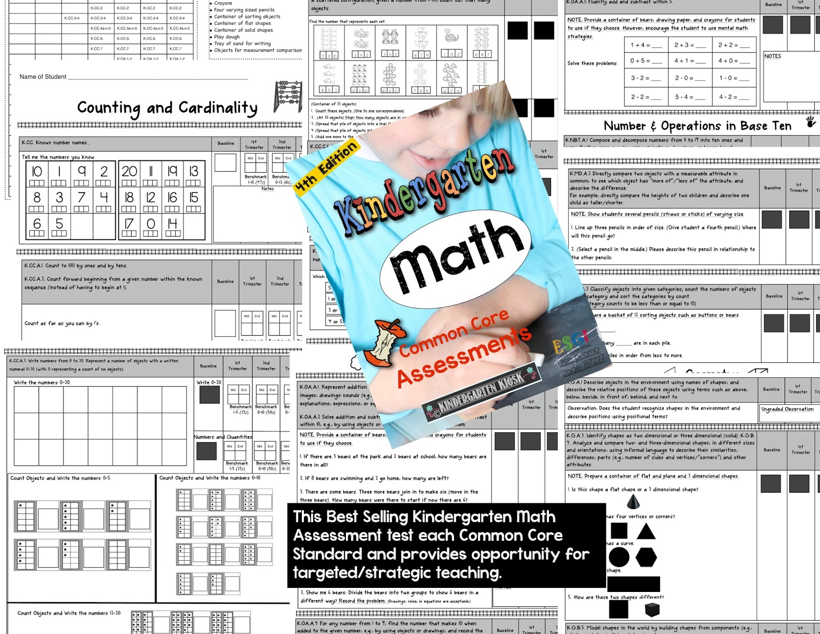Kindergarten Kiosk: Common Core Assessments For Kindergarten