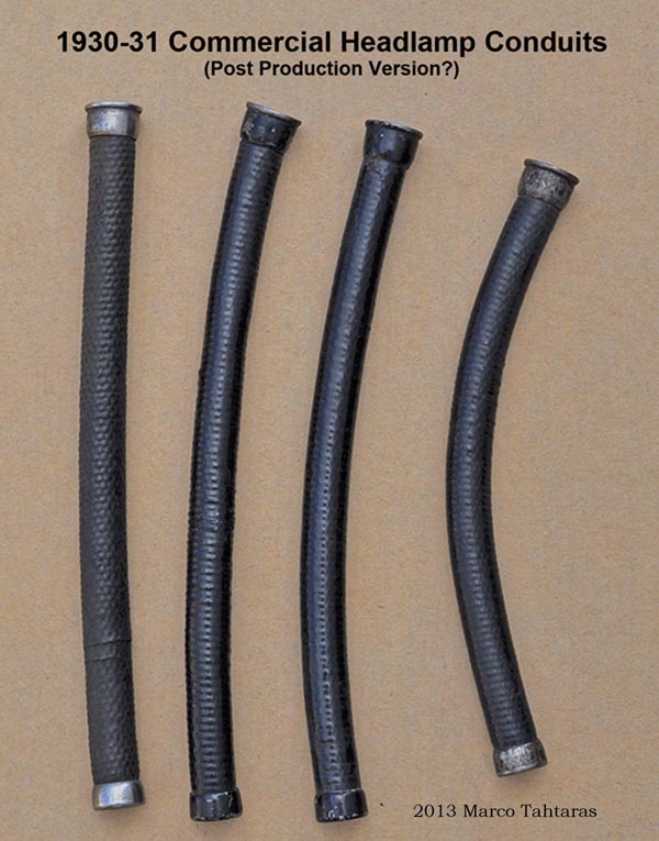 The Model A Ford, Henry and That Era: Headlight Conduit Identification