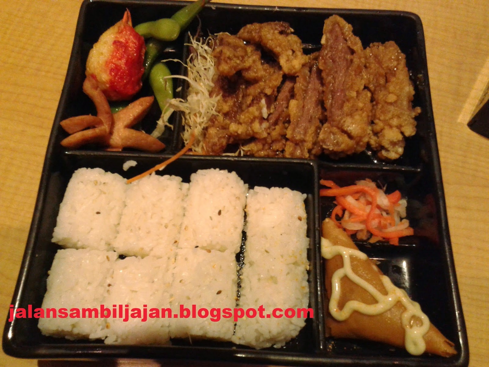 Beef Teriyaki Bento Bentoya Surabaya | Jalan Sambil Jajan