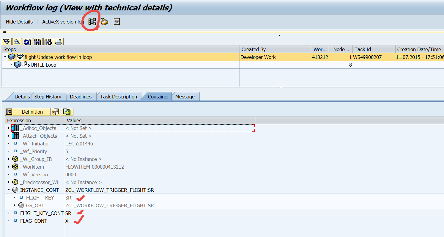 TECHSAP : Workflow : Demo8- Uses of LooP Until