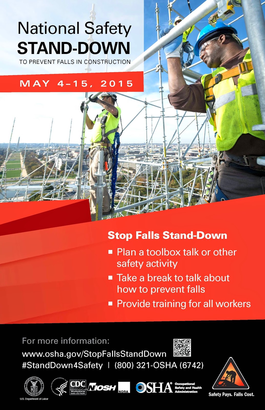 OSHA Plans Second Construction Fall Safety Stand-Down | EHS Works