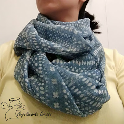 Angel Hearts Crafts: Upcycled Infinity Scarf