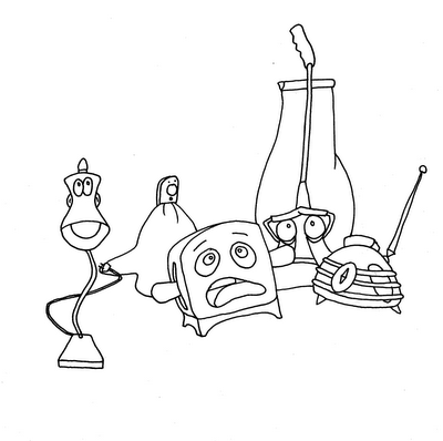 Brave Little Toaster Coloring Pages Az Sketch Coloring Page