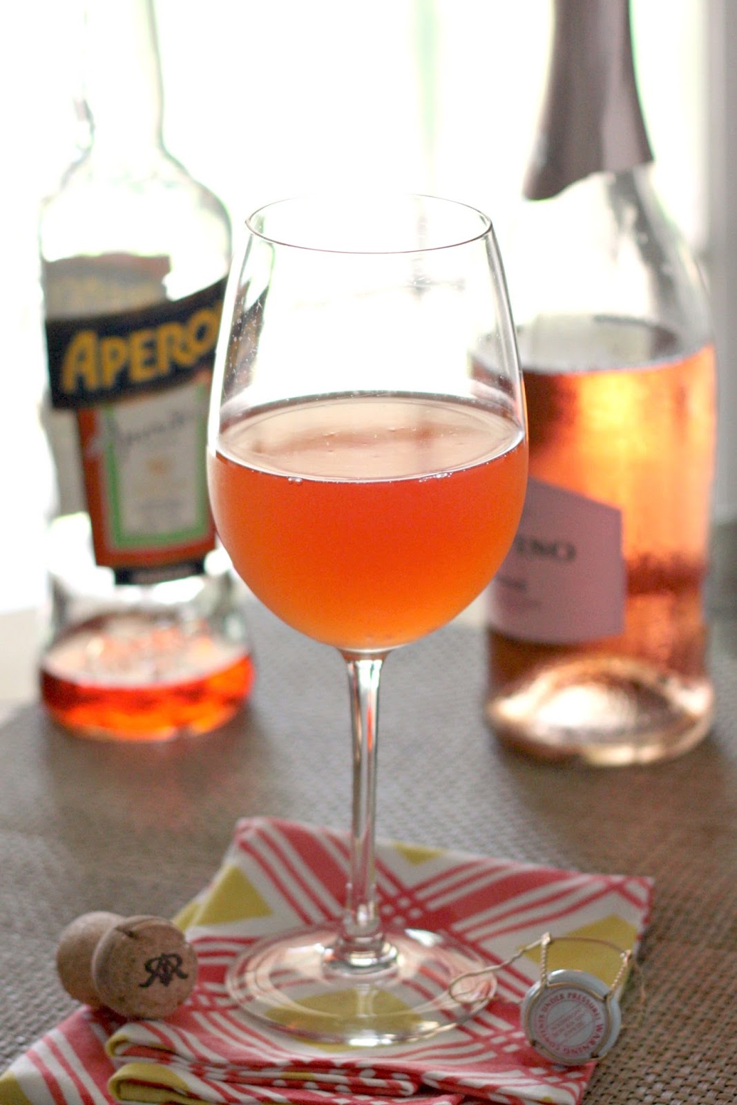 Rosé Aperol Spritz - Apple A Day