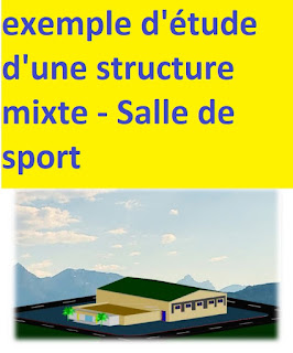 exemple d'étude d'une structure mixte - PFE | Cours génie civil - Outils, livres, exercices et ...