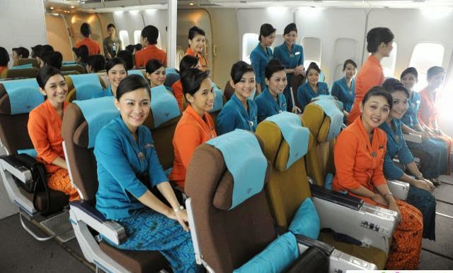 Garuda Indonesia New Boeing 777-300ER Seats