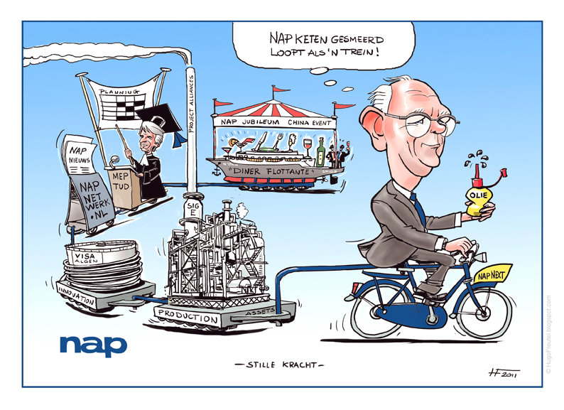 SNELTEKENAAR Hugo karikaturist, cartoonist, workshop : Afscheid cartoons