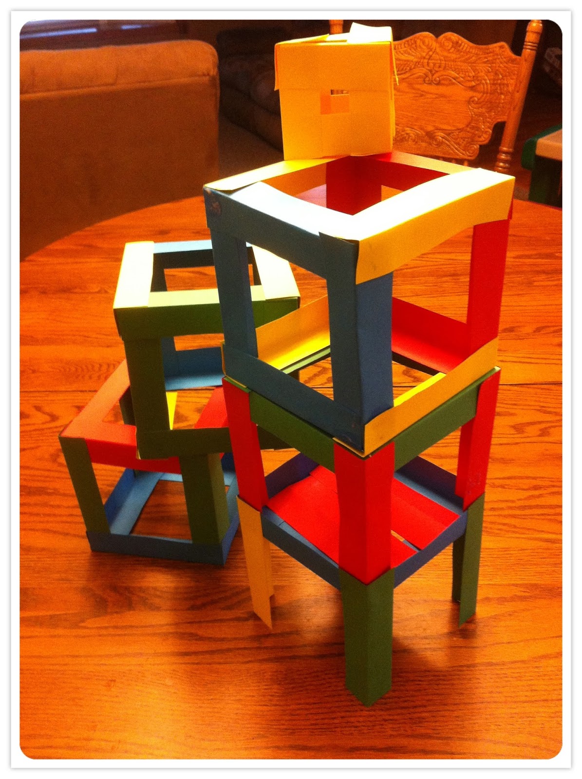 The Crayon Box: Optical Illusion Hand