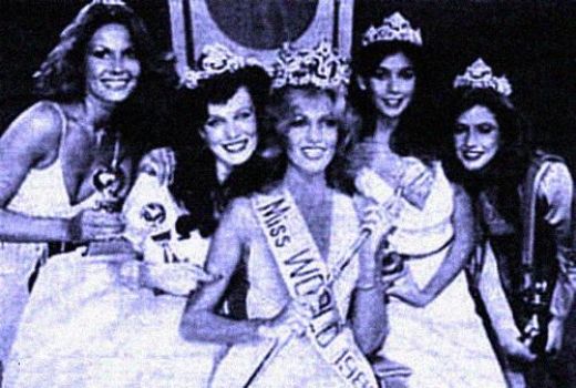 1980 Miss World Gabriella Brum Miss World