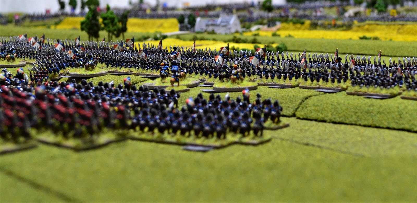 Grymauch's Solo Wargaming Blog : The Battle of Waterloo in 6mm Part 1