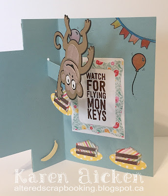 Altered Scrapbooking: C4C 321 - Down Under Card