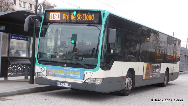Les Tramways,Métro,RER,Bus de la RATP: Bus 189