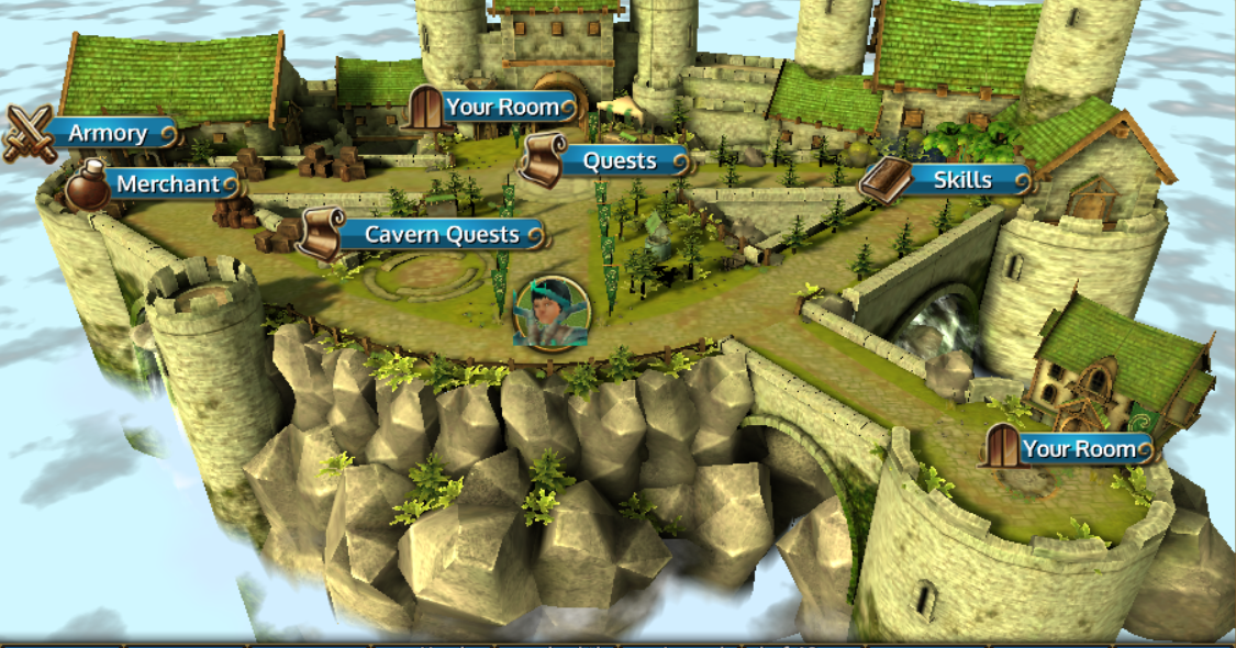 The Spirit Animals Turf: Map