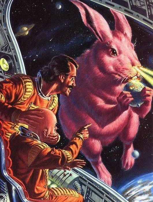 atomic rabbit: Giant Mutant Space Rabbit!!!!!