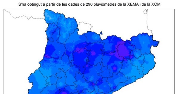 La Natura a la Baixa Tordera: El mapa que confirma que la sequera ...