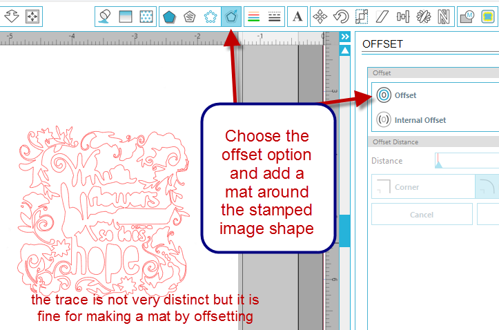 Capadia Designs: Custom Stamp Backgrounds made with Silhouette Studio ...