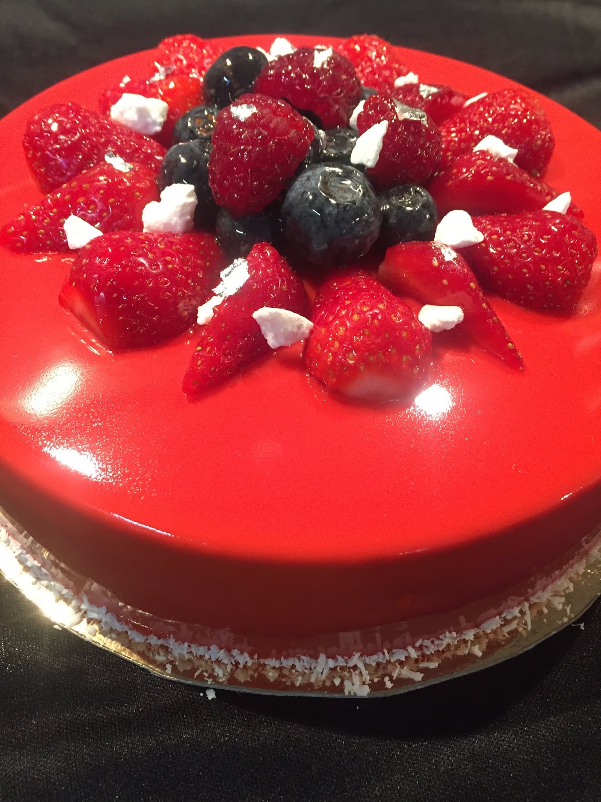 Entremets Fruits Rouges