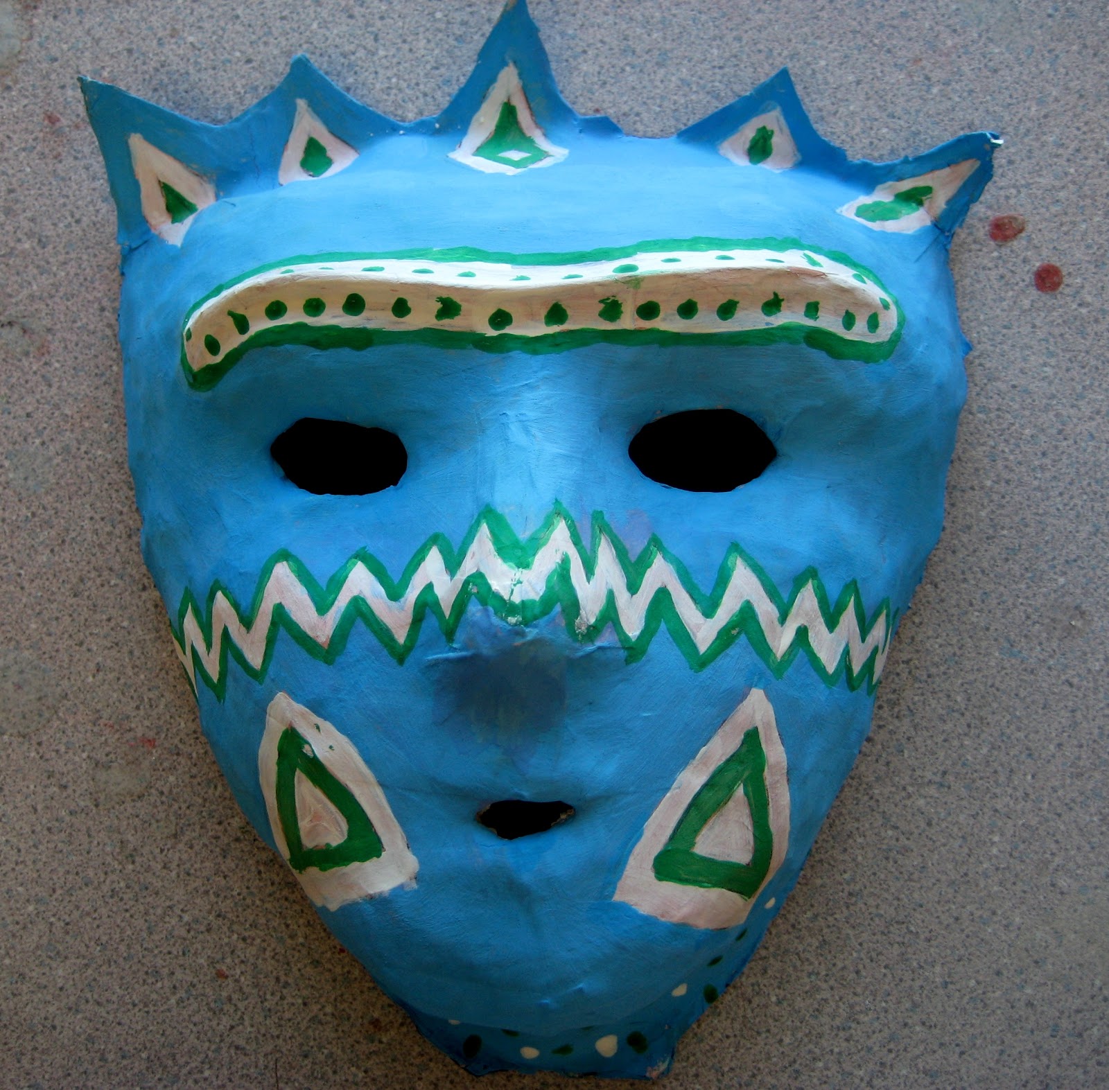 Student Artwork: Year 7 Mask Project
