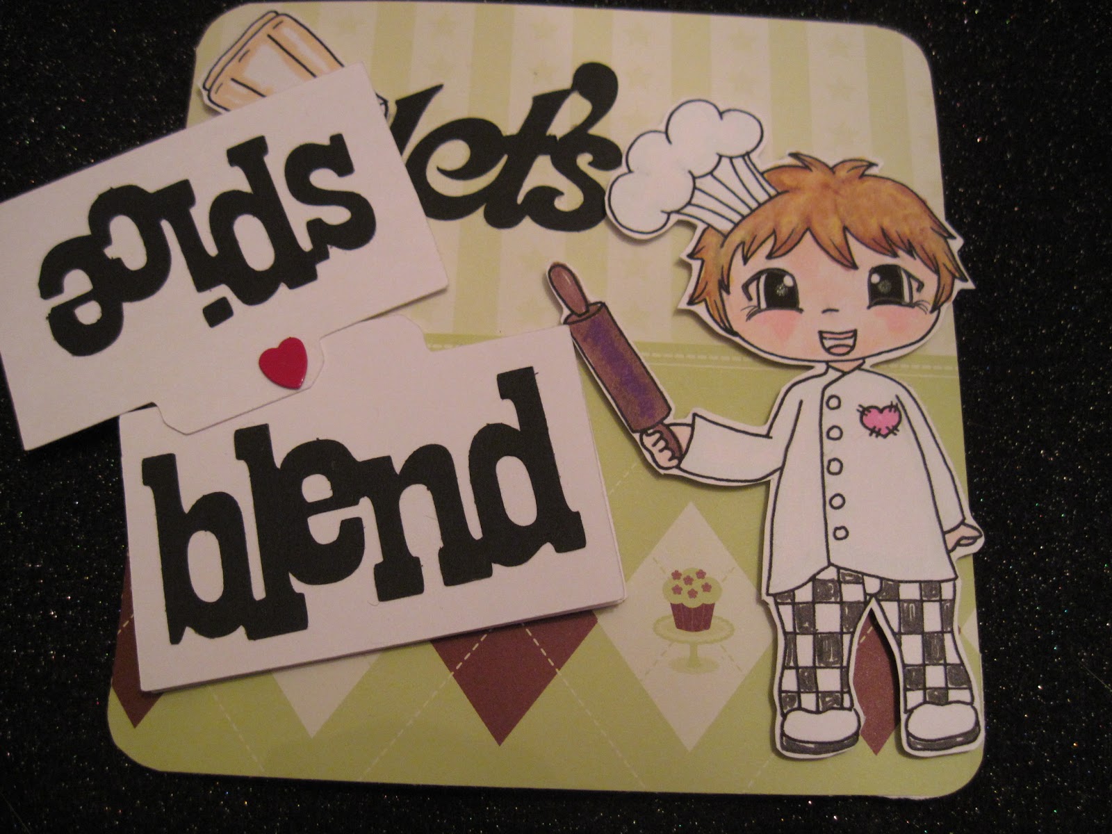 Her Craftiness: The Stamping Chef Tutorial Thursday - Here's The Cook