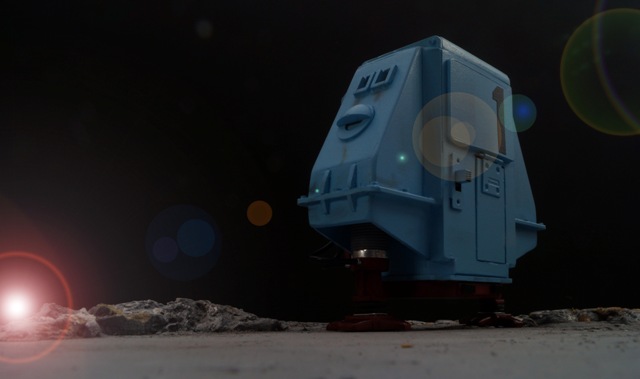 MOONBASE CENTRAL: Silent Running Dewey Huey Robot Scratchbuild by Kevin D