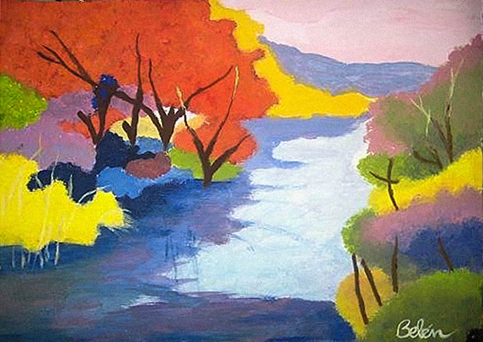 Luz y artes: Formas y color en la pintura, para mostrar la vitalidad