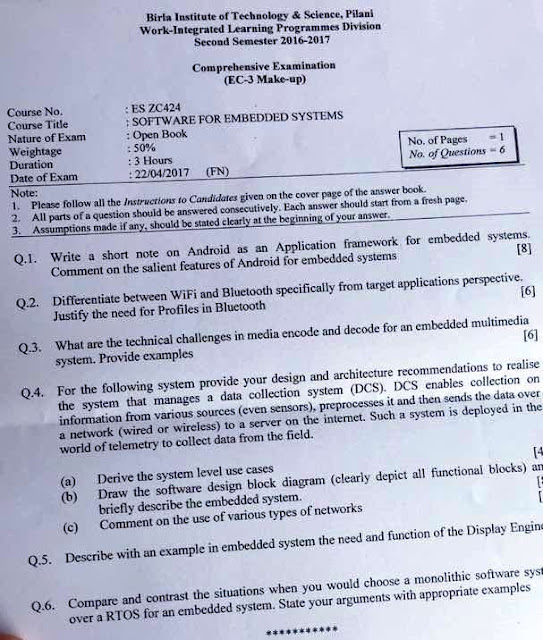 Question Papers: SEM 1