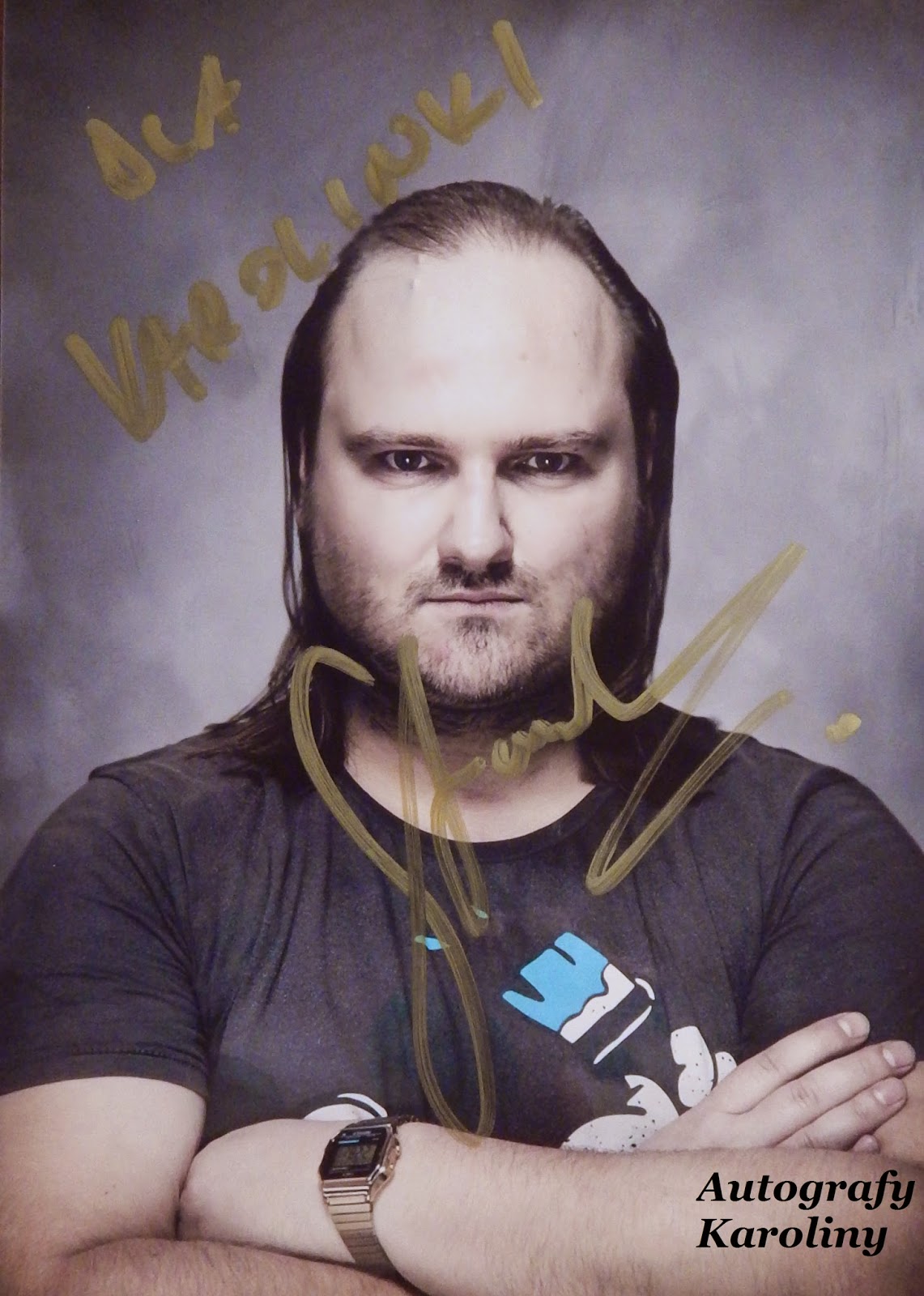 Autografy Karoliny: Sebastian Stankiewicz