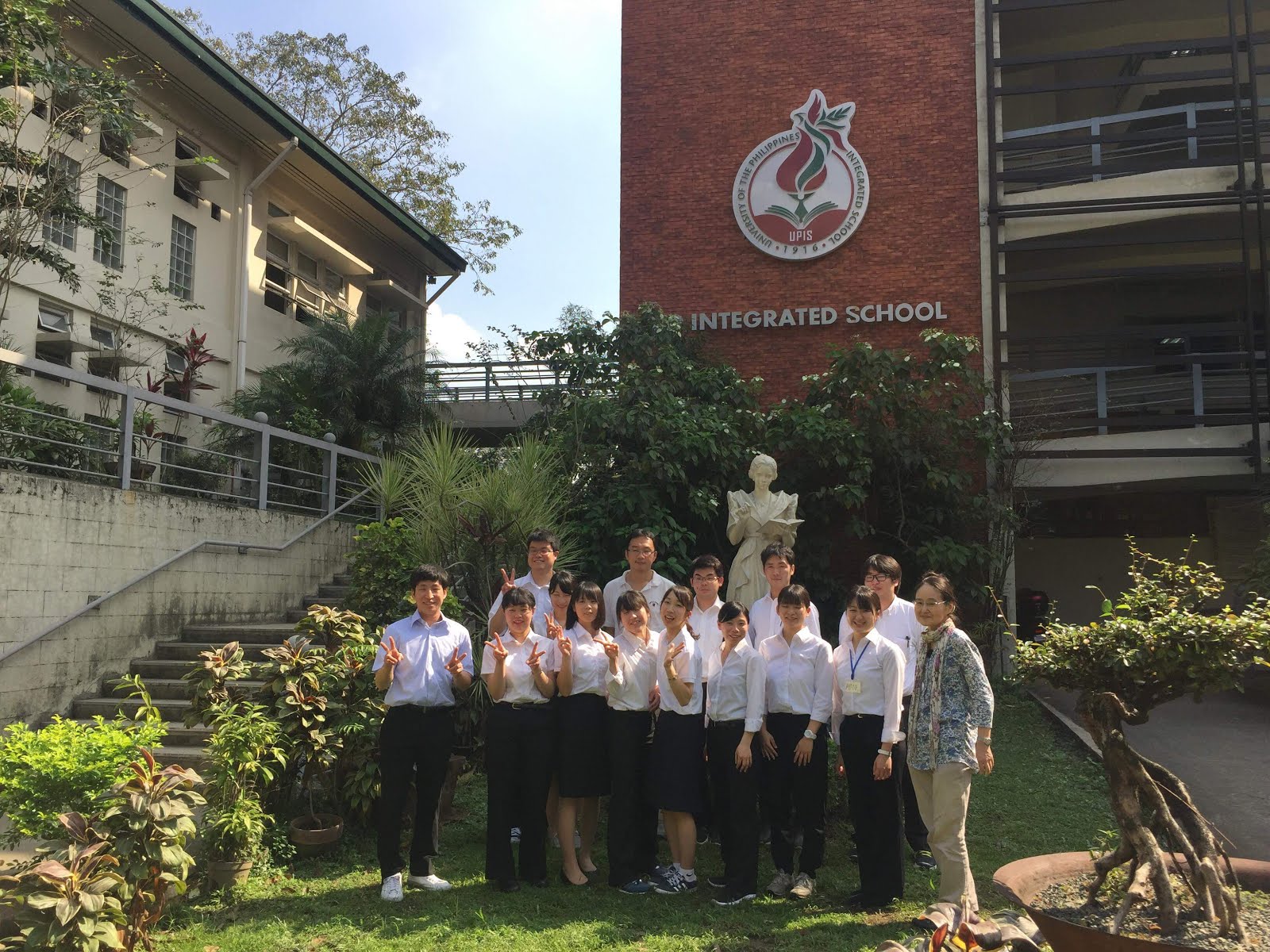 Mga estudyante mula Japan, nagpraktikum sa UPIS | Ang Aninag Online