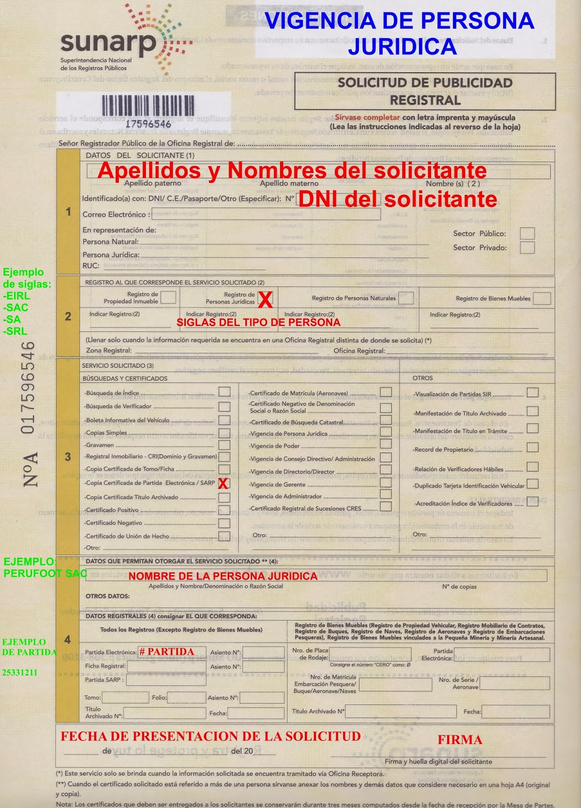 Estudio Jurídico Ling Santos: COMO SOLICITAR UNA VIGENCIA DE PERSONA ...