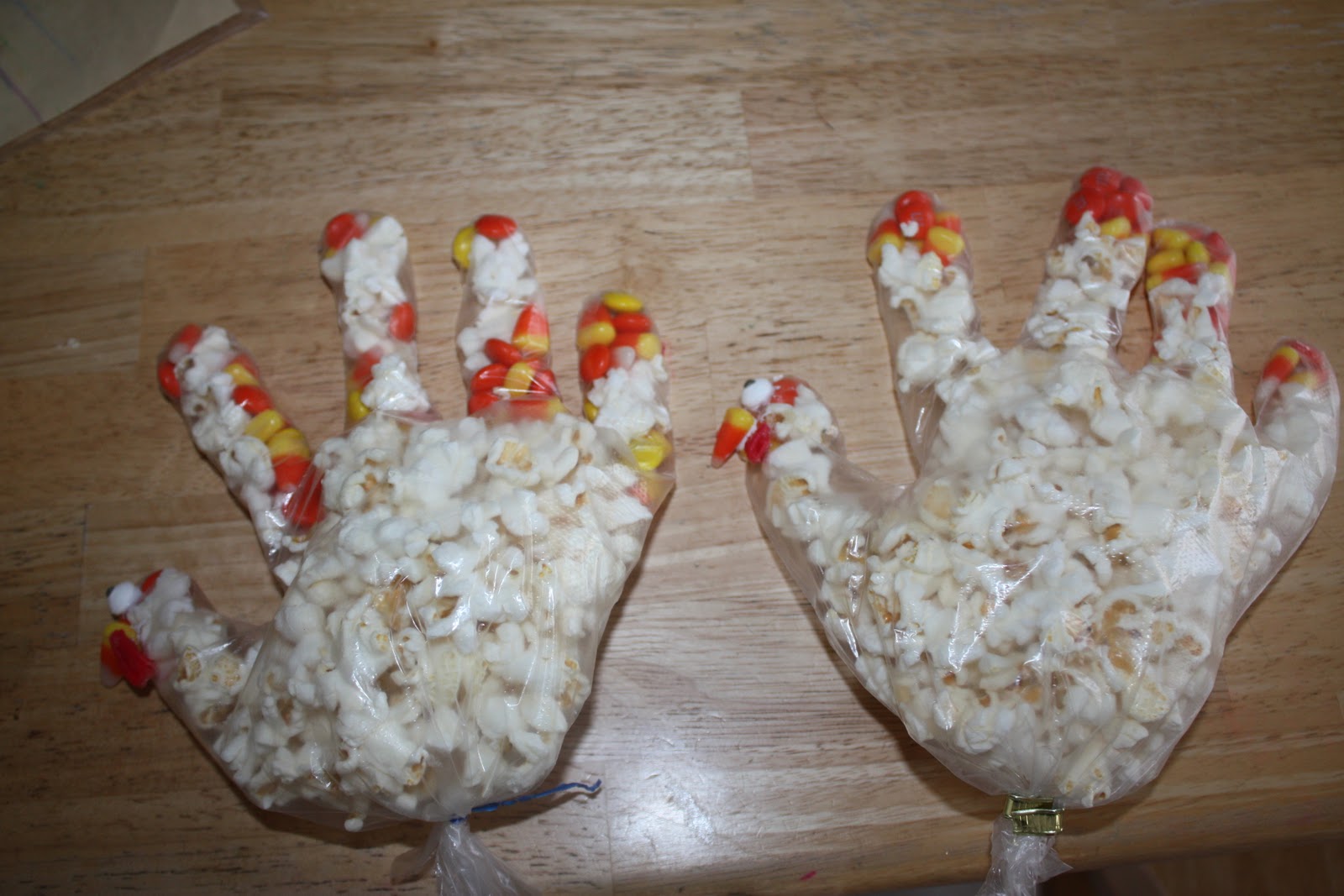 Superheroes and Princesses: Edible Hand Turkeys