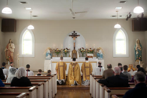 A Catholic Life: Blessing of the Chapel of Our Lady of Good Counsel in ...