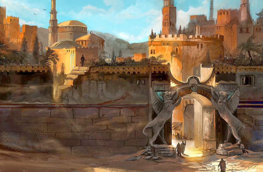 Tower of the Archmage: Sunday Inspirational Image: Desert Gate