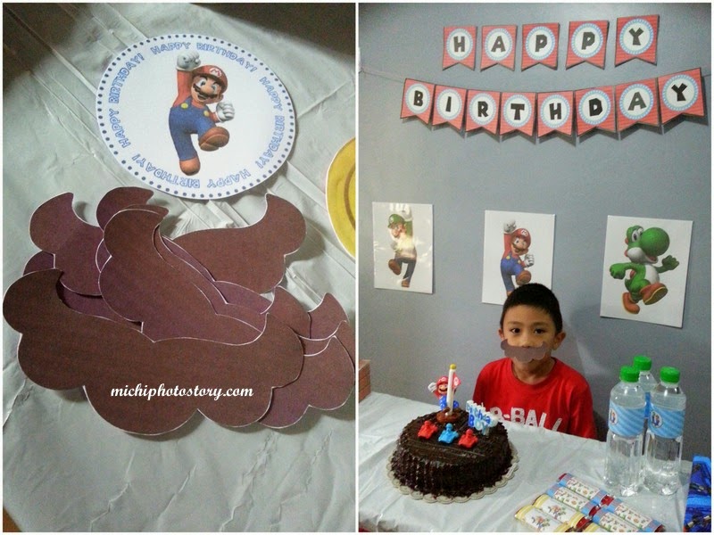 Michi Photostory: DIY Mario Birthday Theme