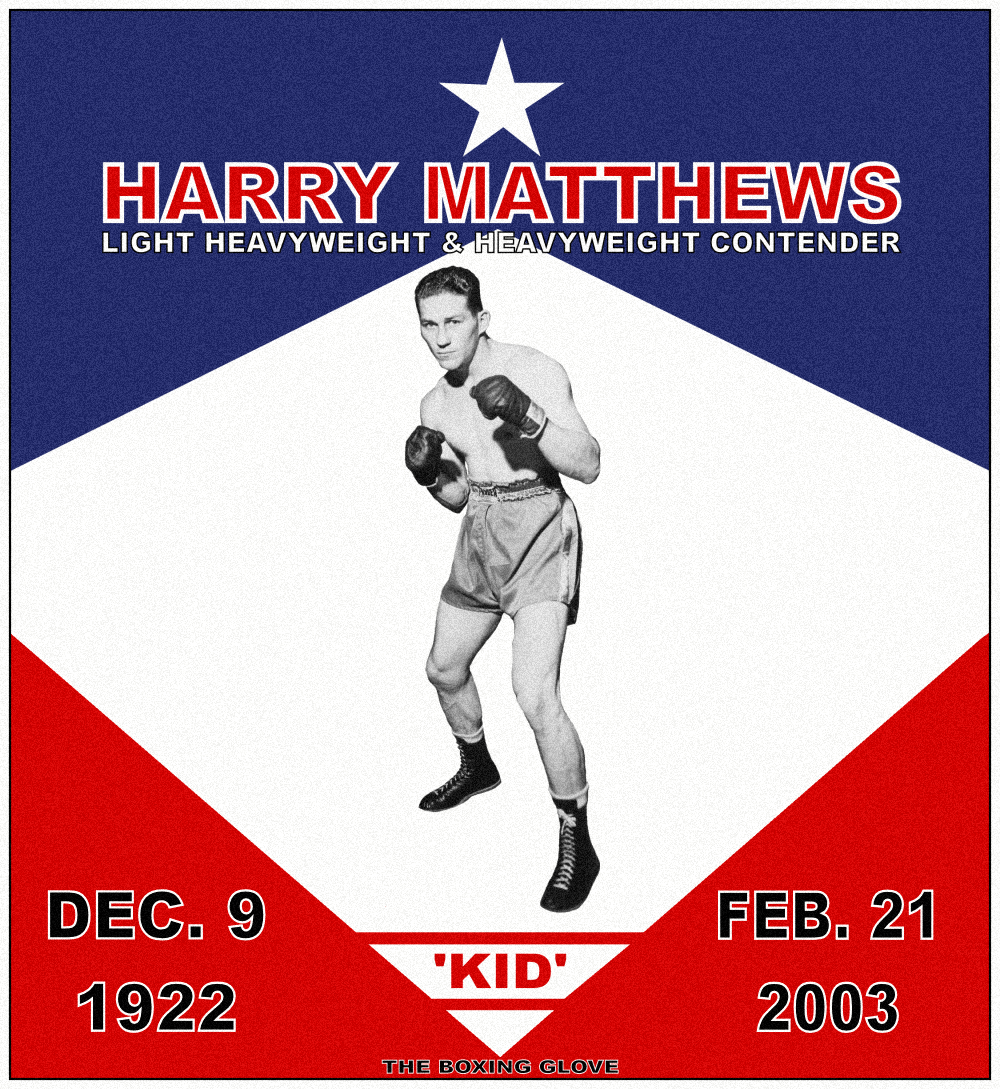The Boxing Glove: Boxing History: Harry 'Kid' Matthews