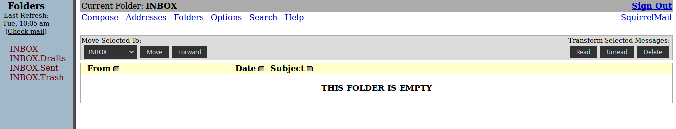 Mengatasi Squirrelmail ERROR: Connection dropped by IMAP server ...