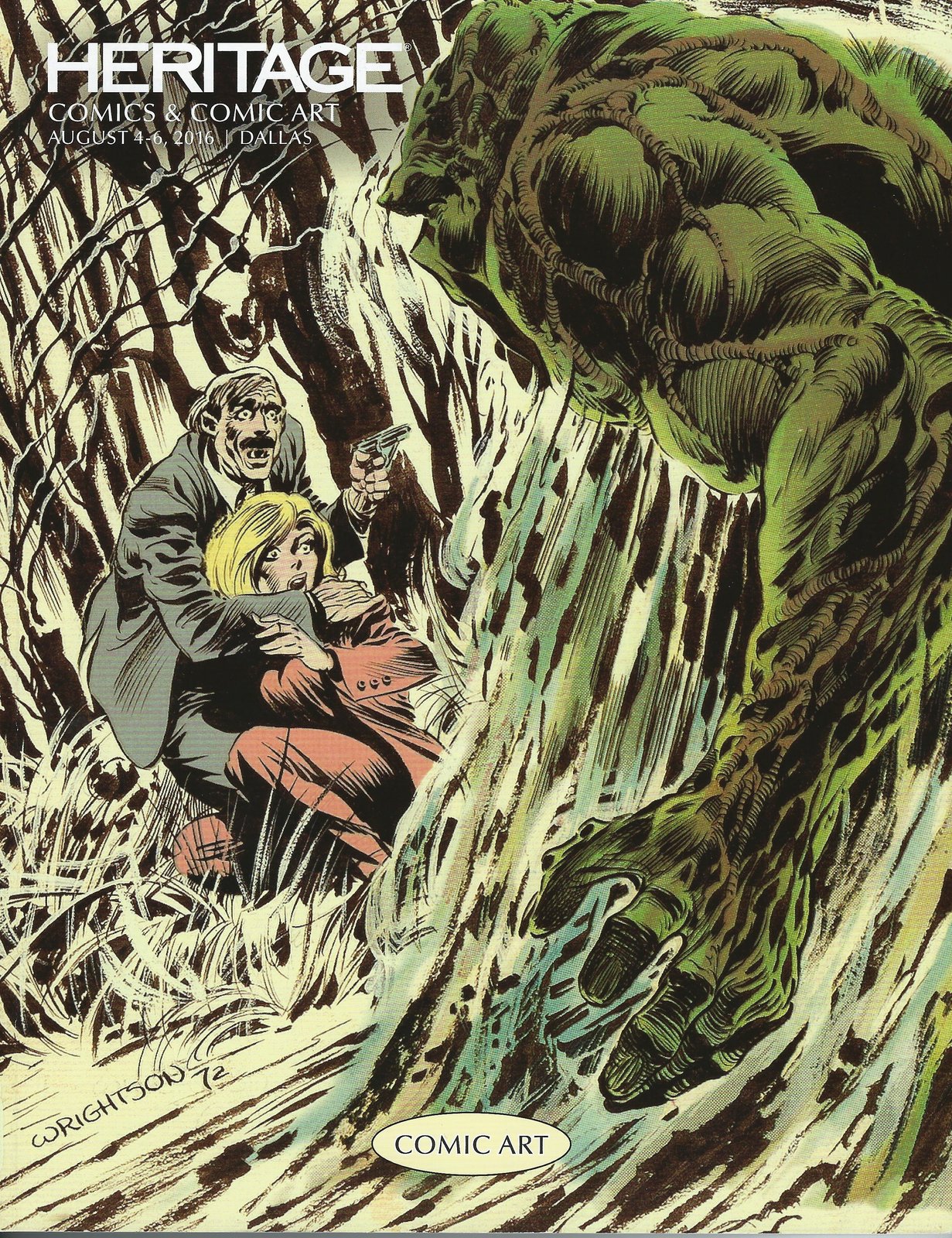 Cap'n's Comics: First Swamp Thing by Berni Wrightson