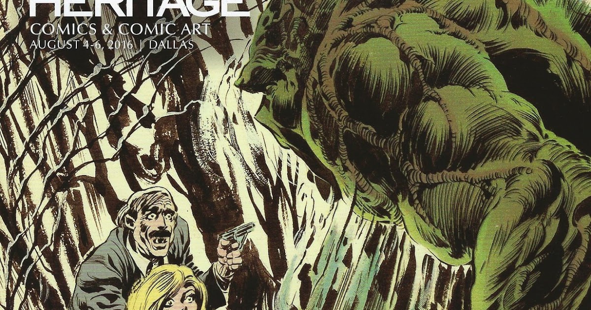 Cap'n's Comics: First Swamp Thing by Berni Wrightson