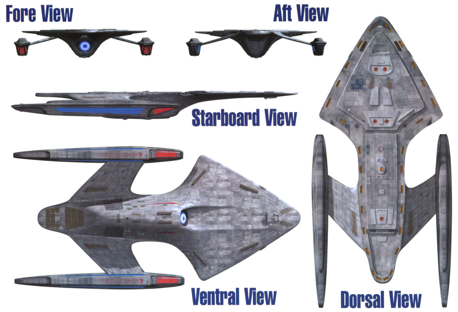 Captain's Blog: Jose Saramago: Prometheus Class Starship - Perspective ...