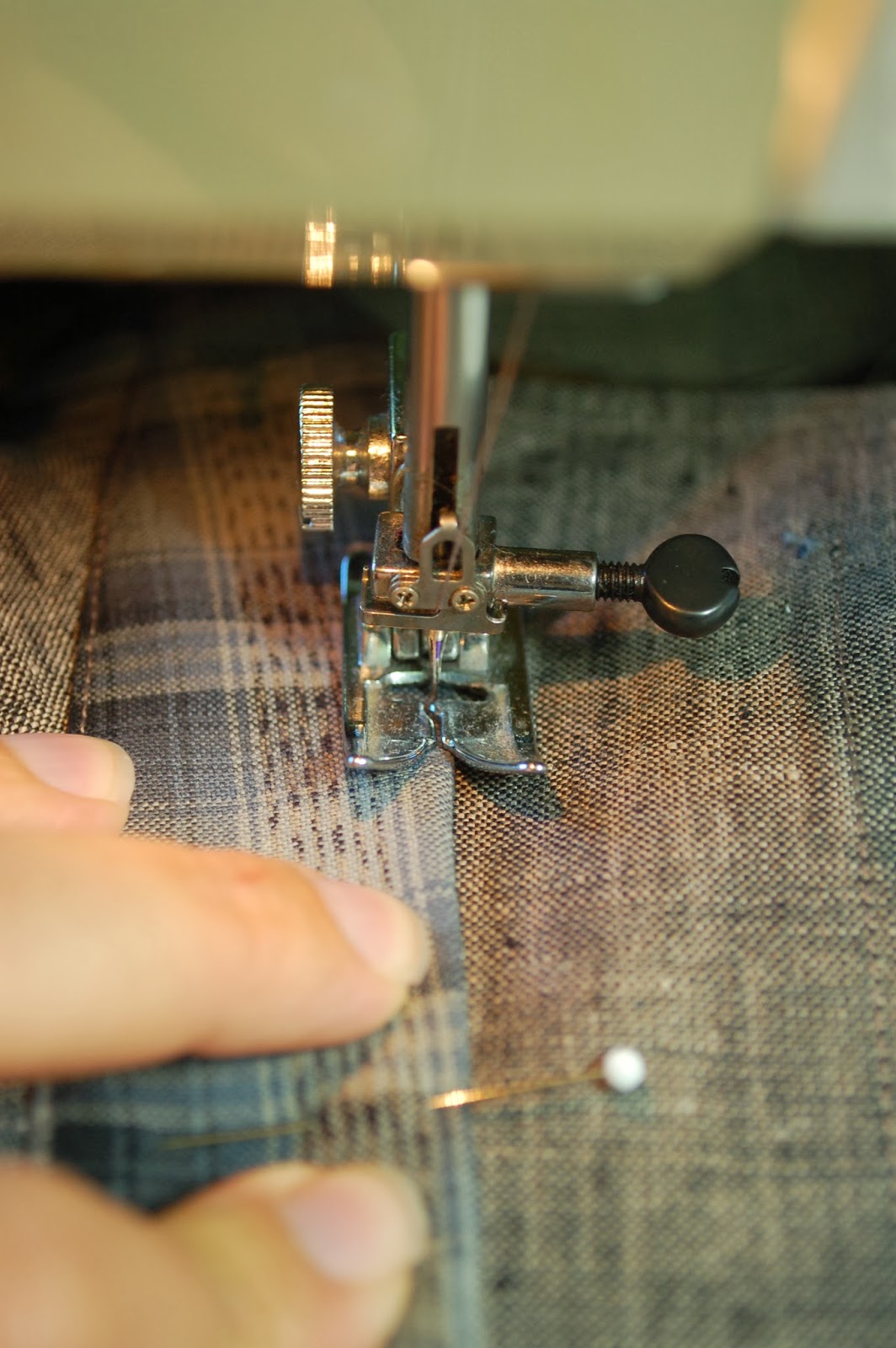 Whatever is on my mind today: How I construct a collar with a collar stand