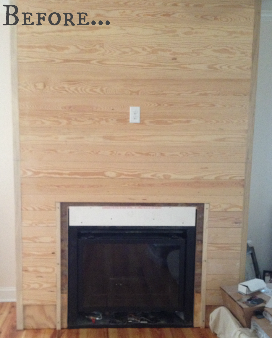 A Fireplace made Fabulous,... with SPiT • That Sweet Tea Life