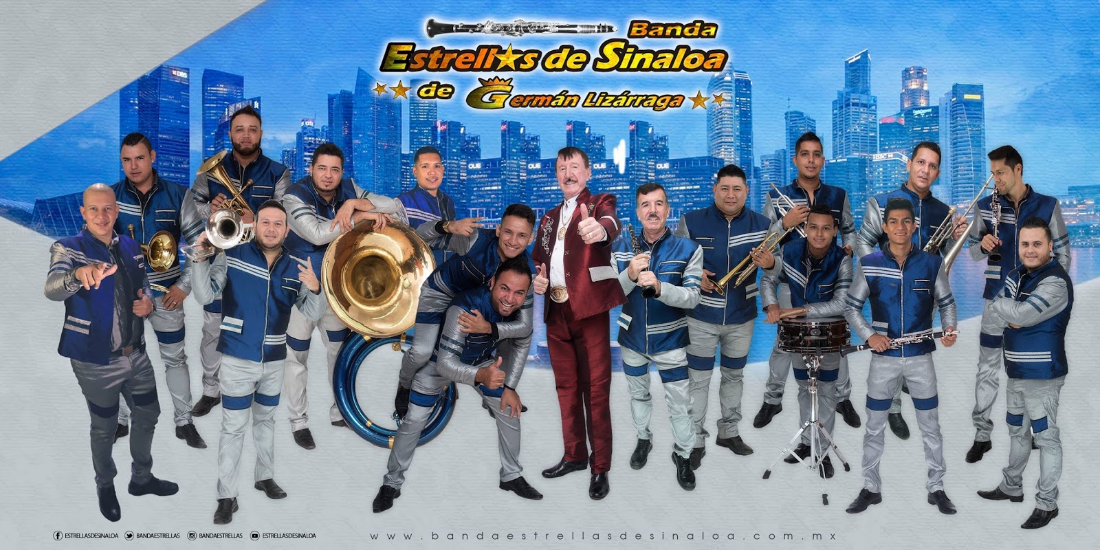 MAXORTEGA ® Contratación de Grupos : Banda Estrellas de Sinaloa Estrena ...